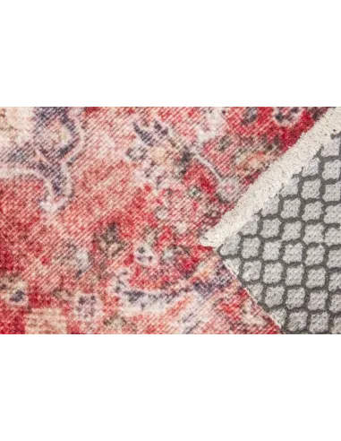 Modena Rosso Rug - Distressed Red