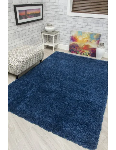 Dreams Shaggy Rug - Blue