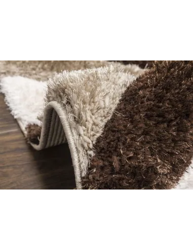 Luxus Cascade 3D Shaggy Rug - Beige