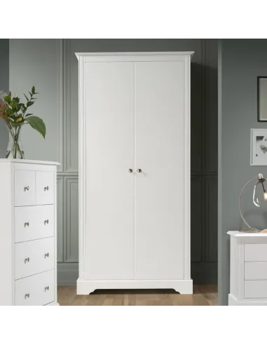 Stratford 2 Door Wardrobe - White